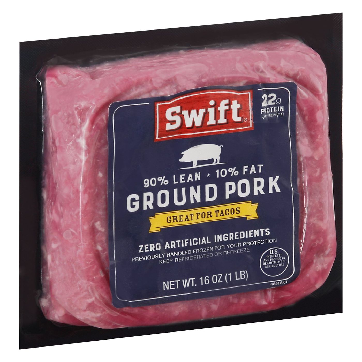 Swift Ground Pork Lean Frozen Main