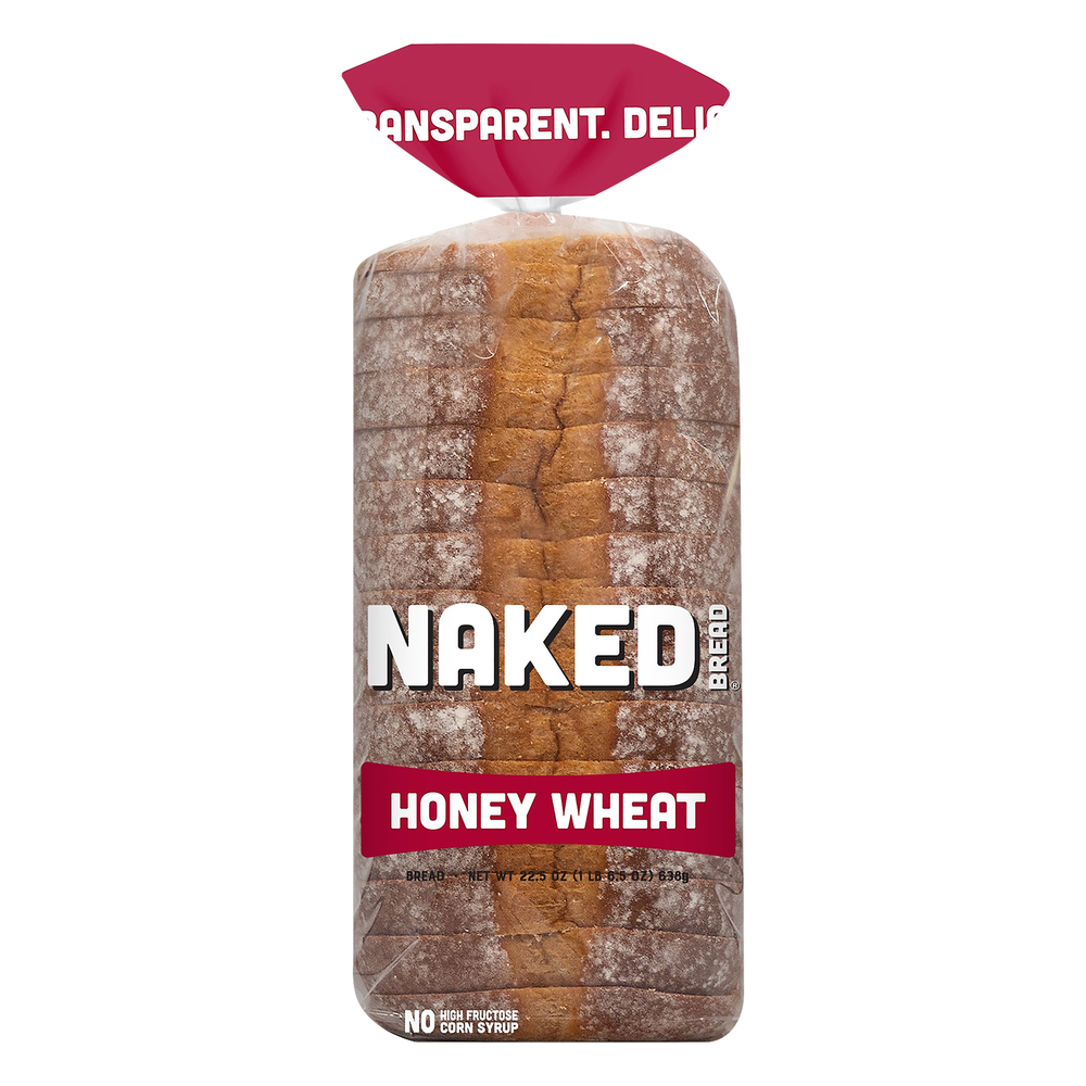 Naked Bread Naked Bread Honey Wheat Sandwich Bread Main