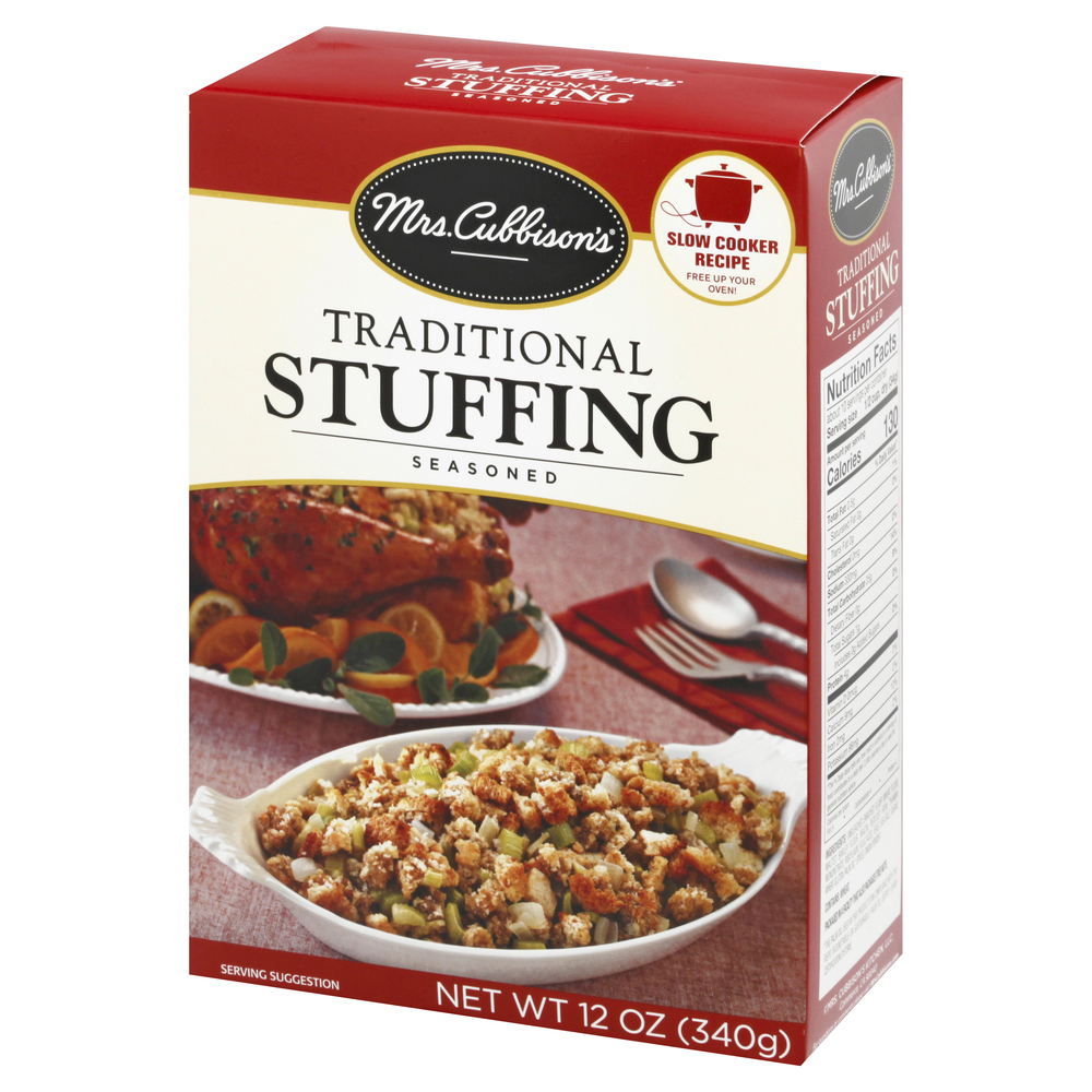 Mrs. Cubbison's Stuffing, Traditional, Seasoned-Front-Right-Elevated