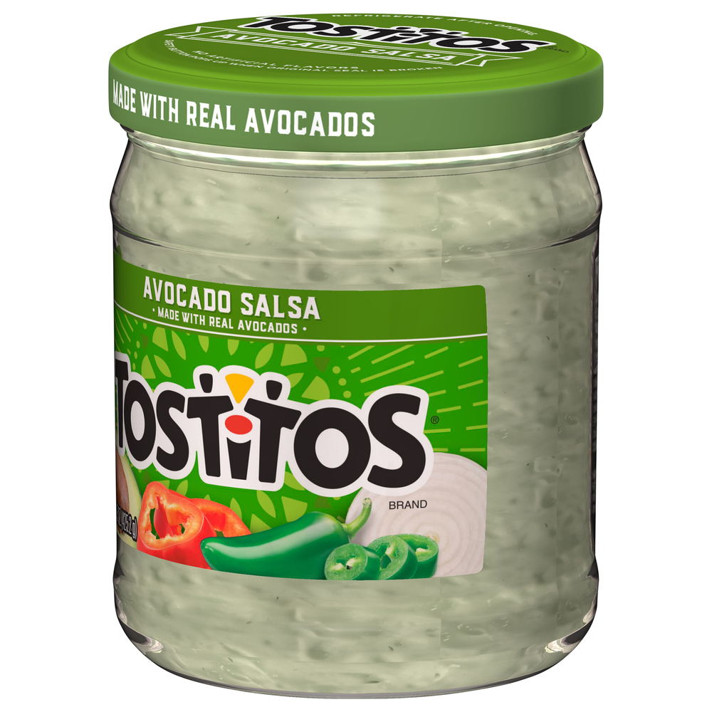 Tostitos Avocado Salsa-Front-Right-Elevated