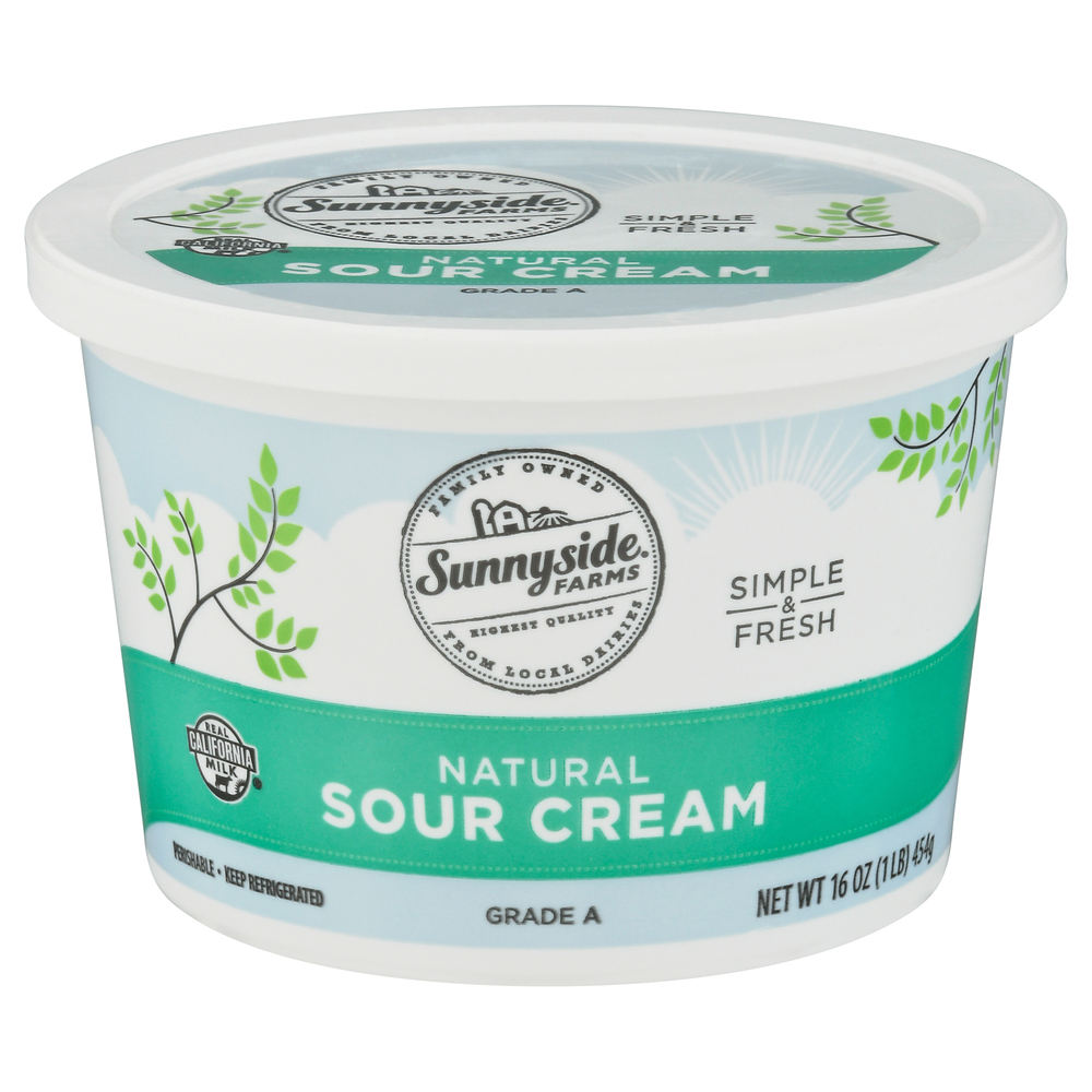 Sunnyside Farms Sour Cream, Natural-Main