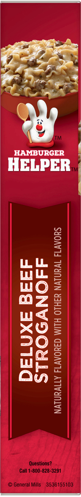 Hamburger Helper Beef Stroganoff, Deluxe-Planogram-Left