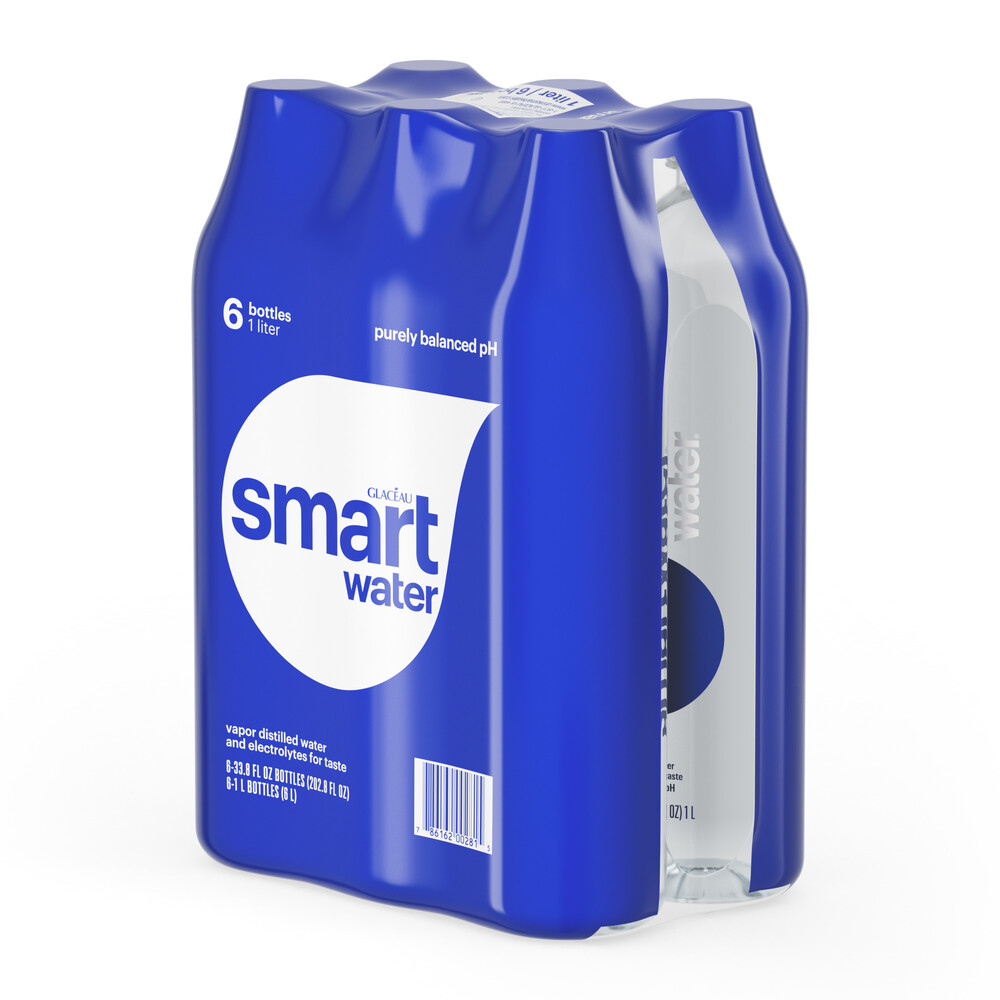 Smartwater Distilled Water, Vapor-Front-Right-Elevated