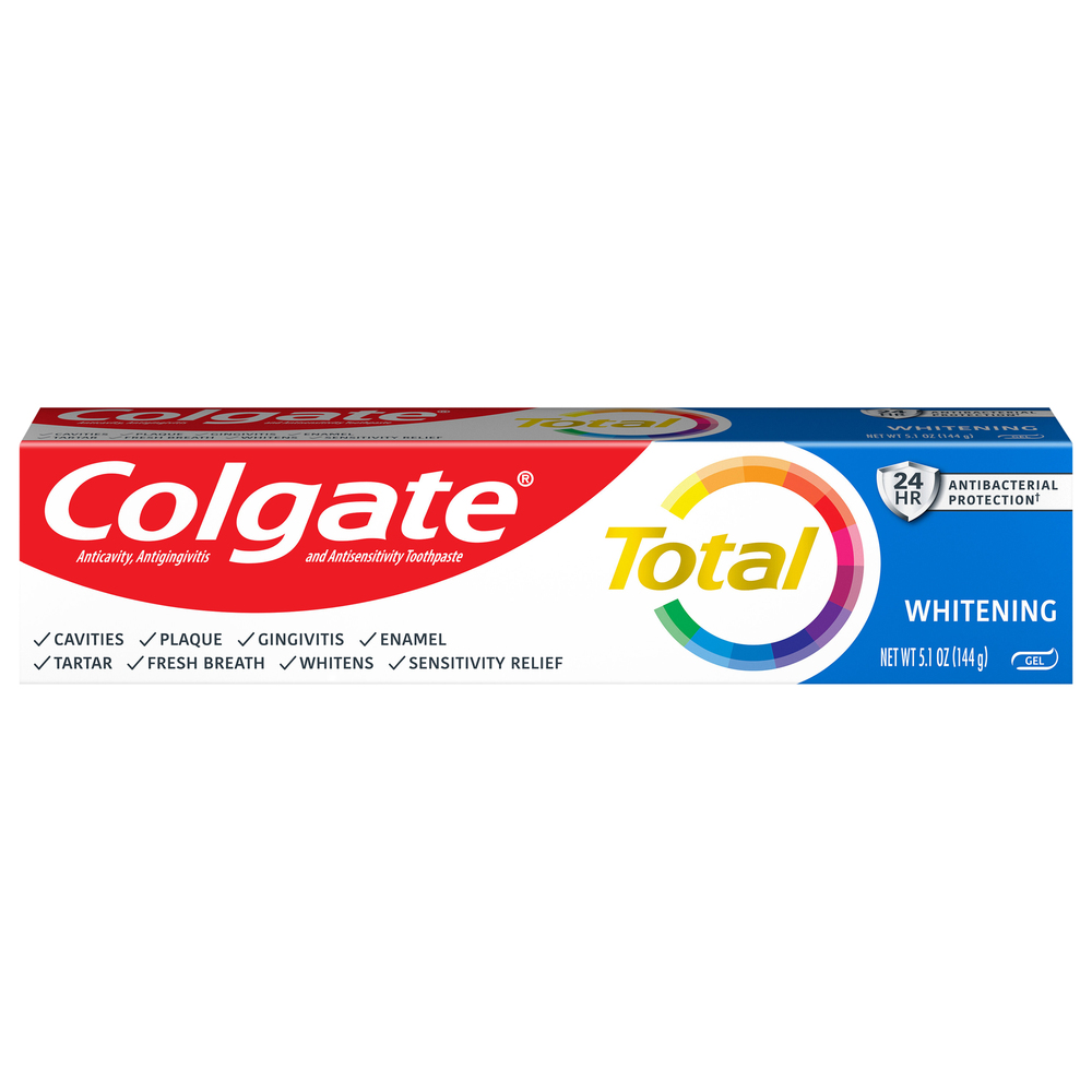 toothpaste colgate red
