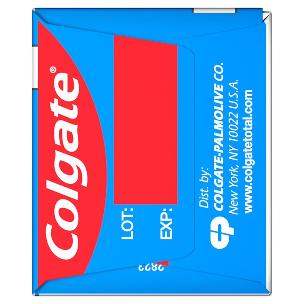 toothpaste colgate red