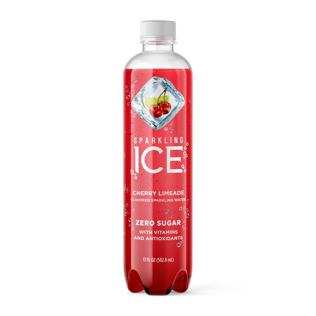 Sparkling Ice Sparkling Water, Zero Sugar, Cherry Limeade-Hero