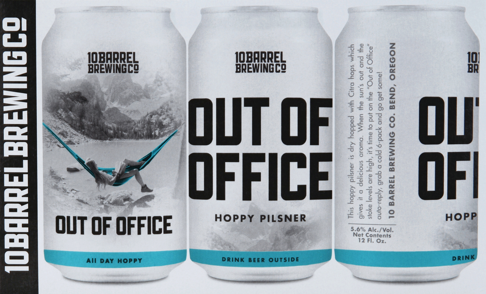 10 Barrel Brewing Beer, Out of Office-Planogram-Left
