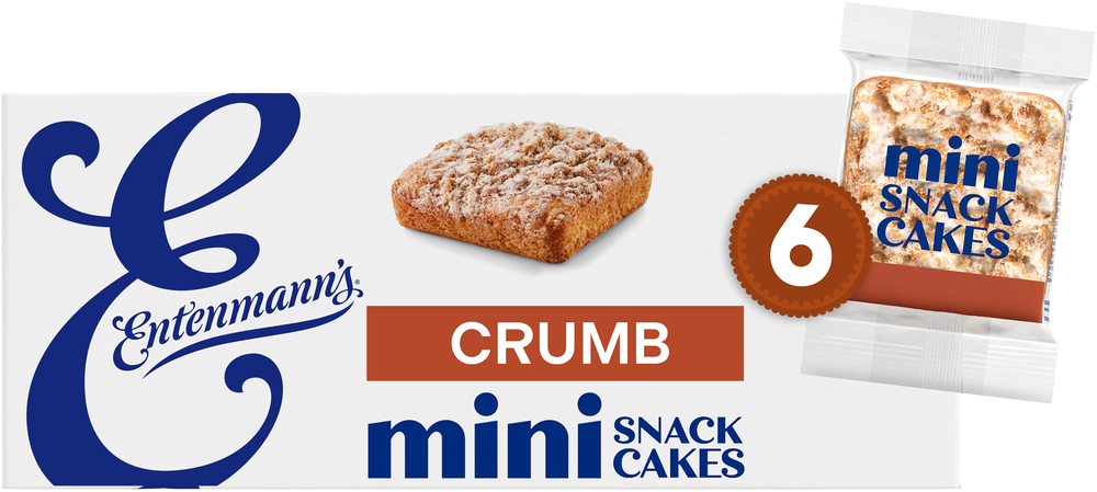 Entenmann's Baker's Delights Crumb Cakes, Mini-Main