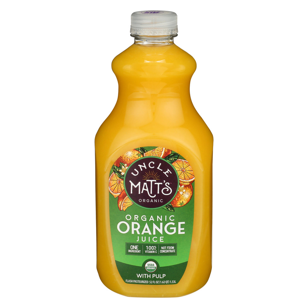 Uncle Matt's Organic Pure Organic Orange Juice with Pulp-Main