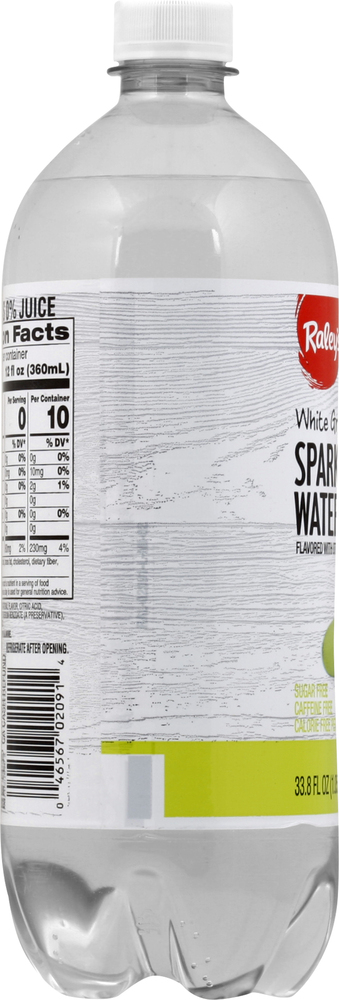 Raley's White Grape Sparkling Water-Planogram-Left