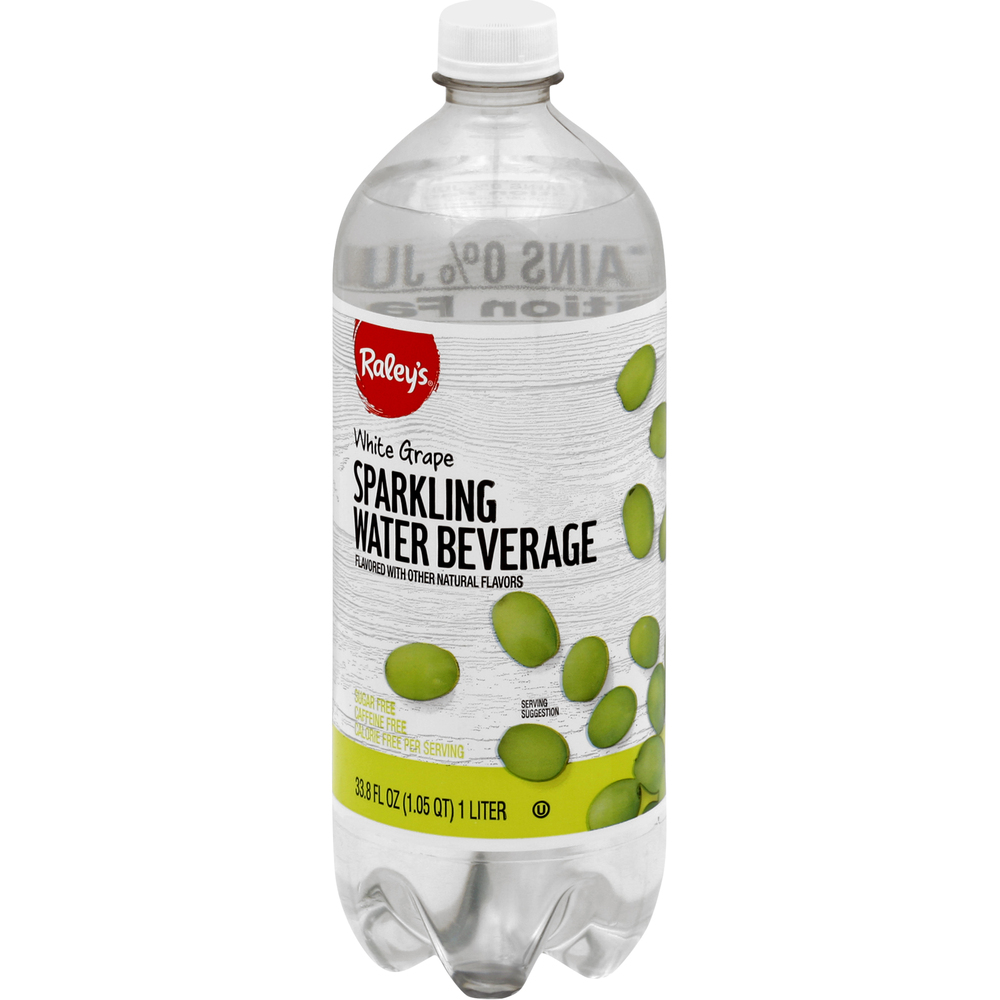 Raley's White Grape Sparkling Water-Main