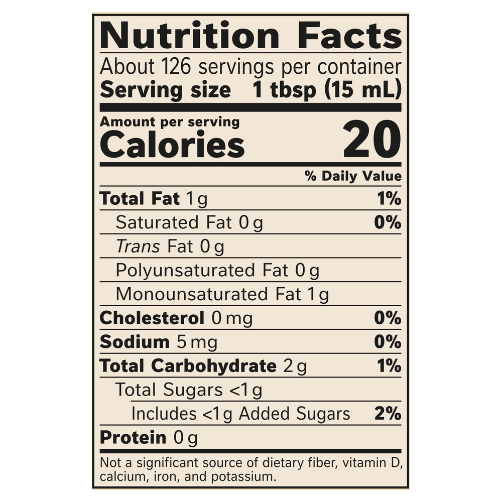 Coffee-Mate Creamer, Non-Dairy, The Original-Nutrition-Facts