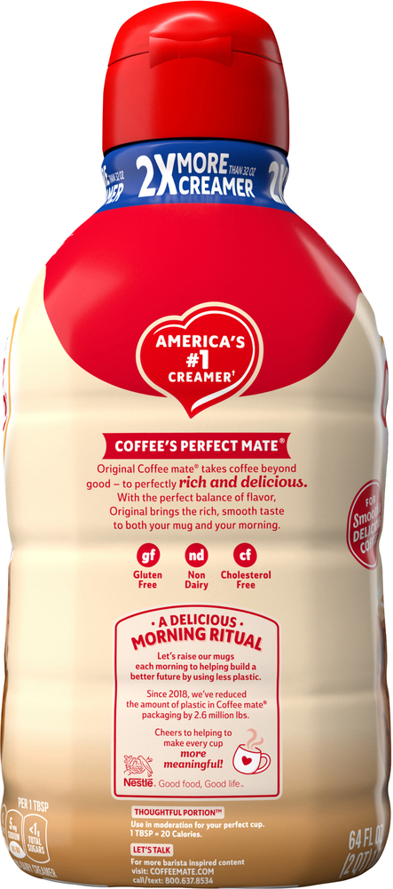 Coffee-Mate Creamer, Non-Dairy, The Original-Planogram-Left