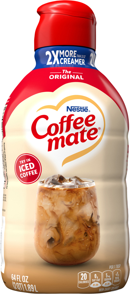 Coffee-Mate Creamer, Non-Dairy, The Original-Planogram-Back