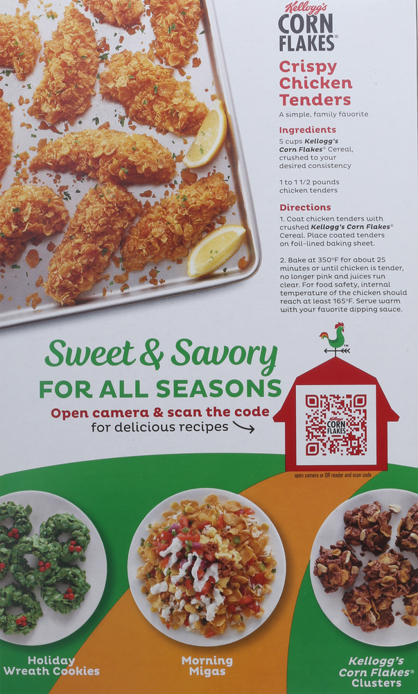 kellogg's corn flakes sizes