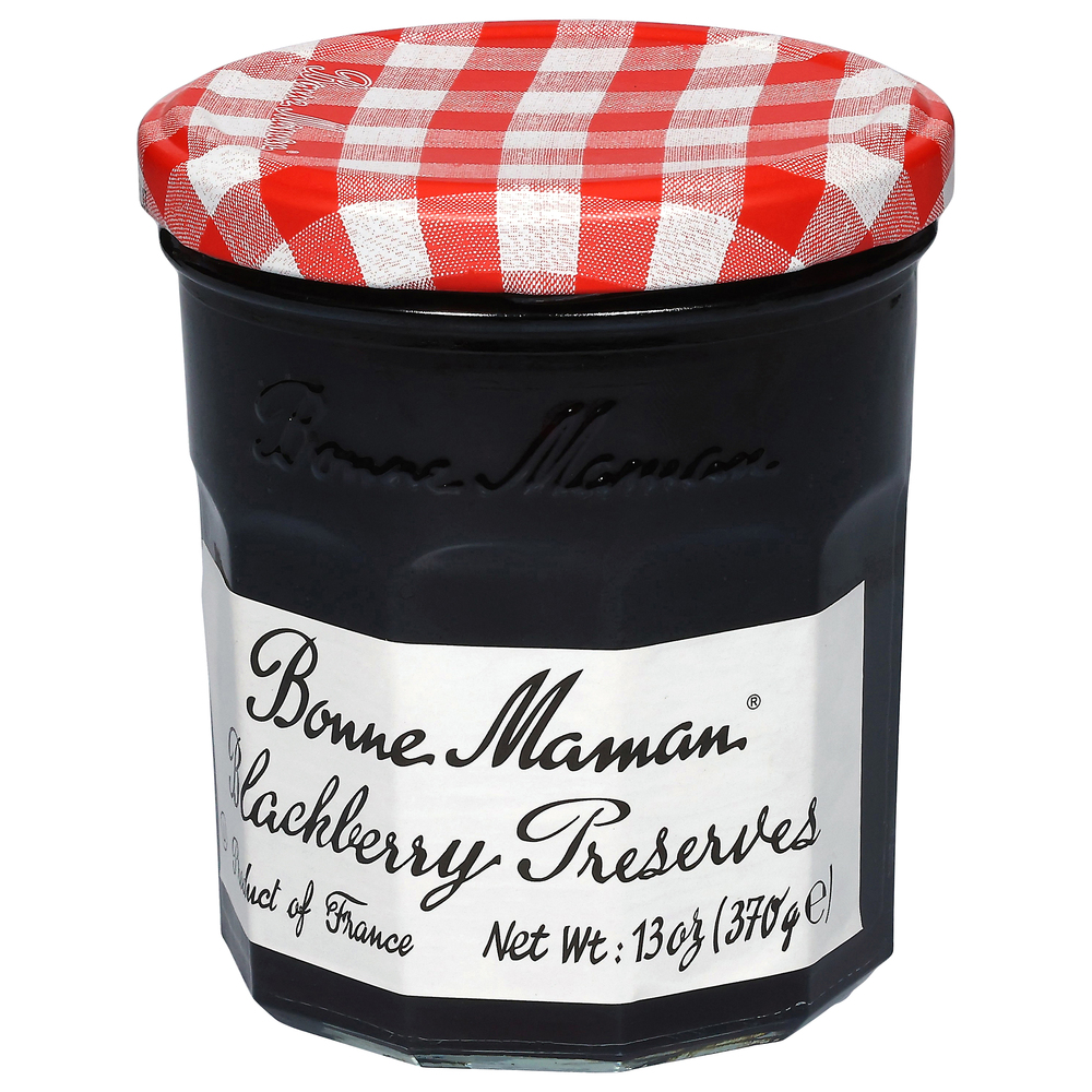 Bonne Maman Preserves, Blackberry-Front-Right-Elevated