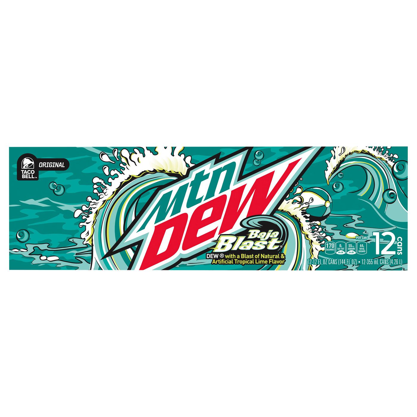 Mountain Dew Soda, Baja Blast-Main