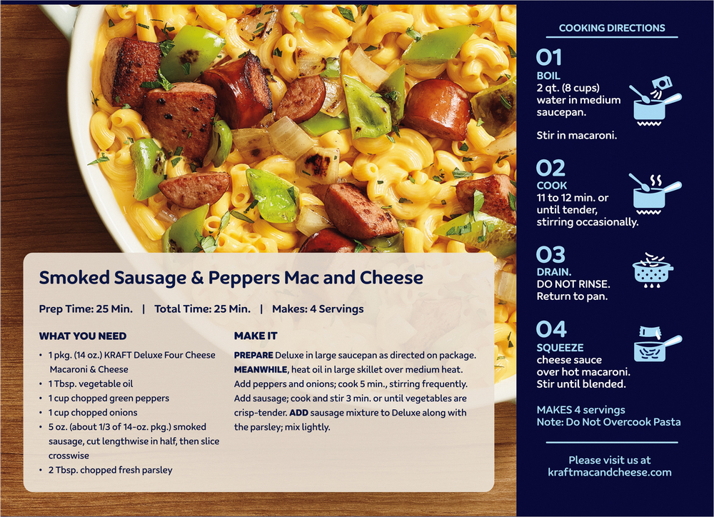 how to cook deluxe macaroni and cheese