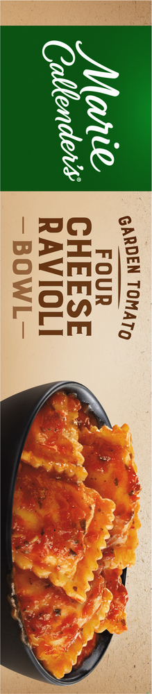 Marie Callender's Four Cheese Ravioli Bowl, Garden Tomato-Planogram-Left