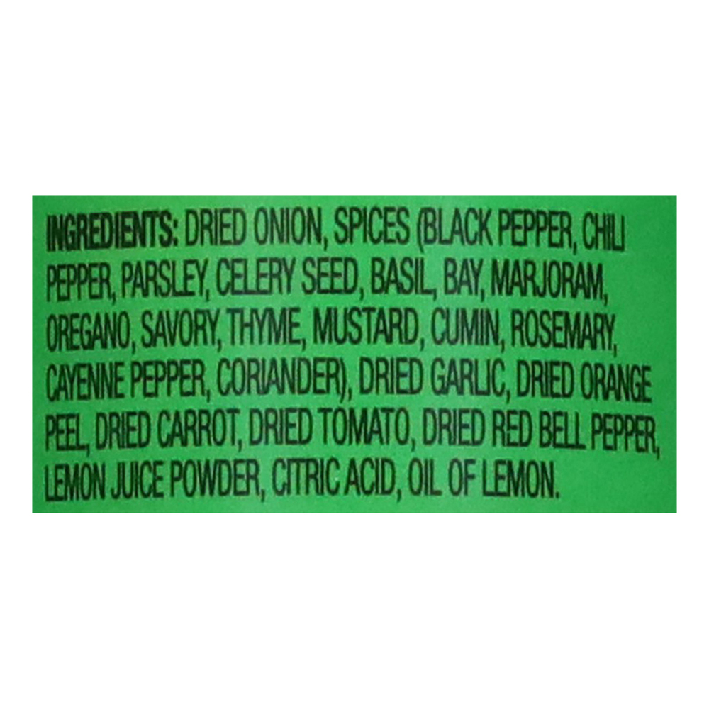 Dash Seasoning Blend, Table Blend-Ingredients