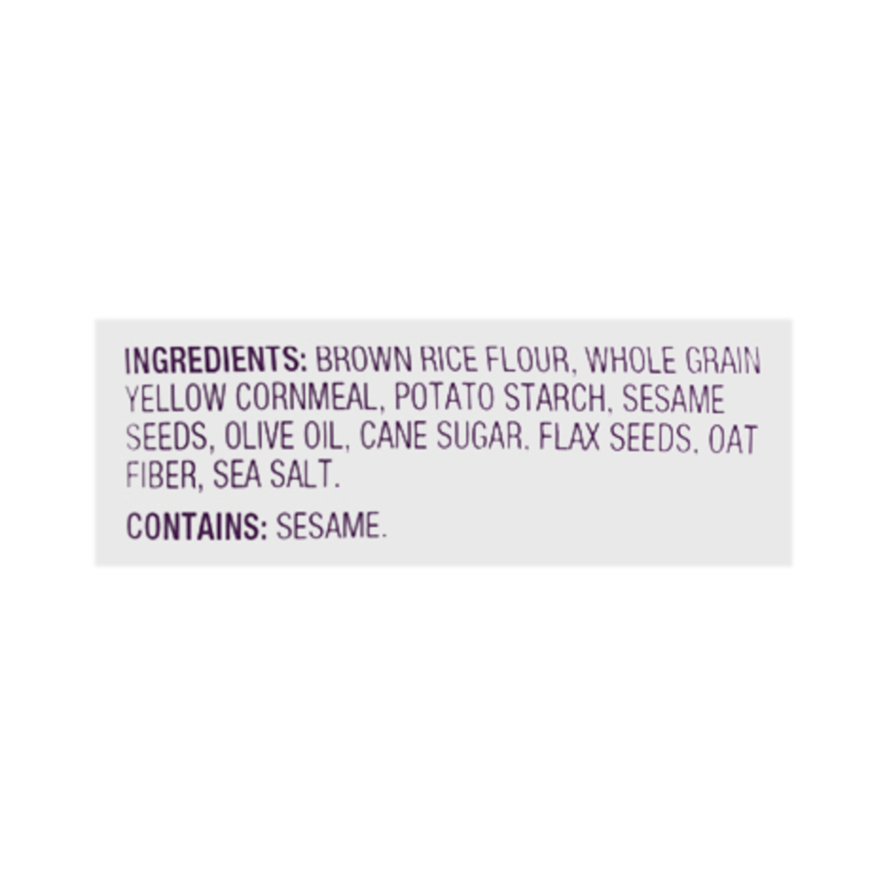 Crunchmaster Crackers, Multi-Grain, Sea Salt-Ingredients