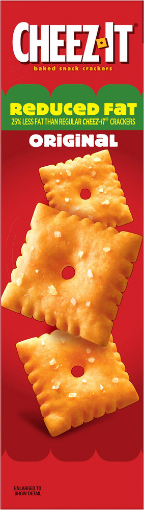 Cheez-It Reduced Fat Original Baked Snack Crackers Pantry Size ...
