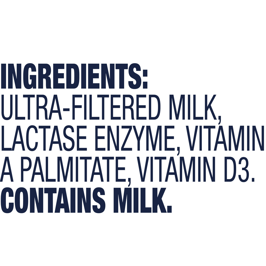 Fairlife Milk, Whole, Ultra-Filtered-Ingredients