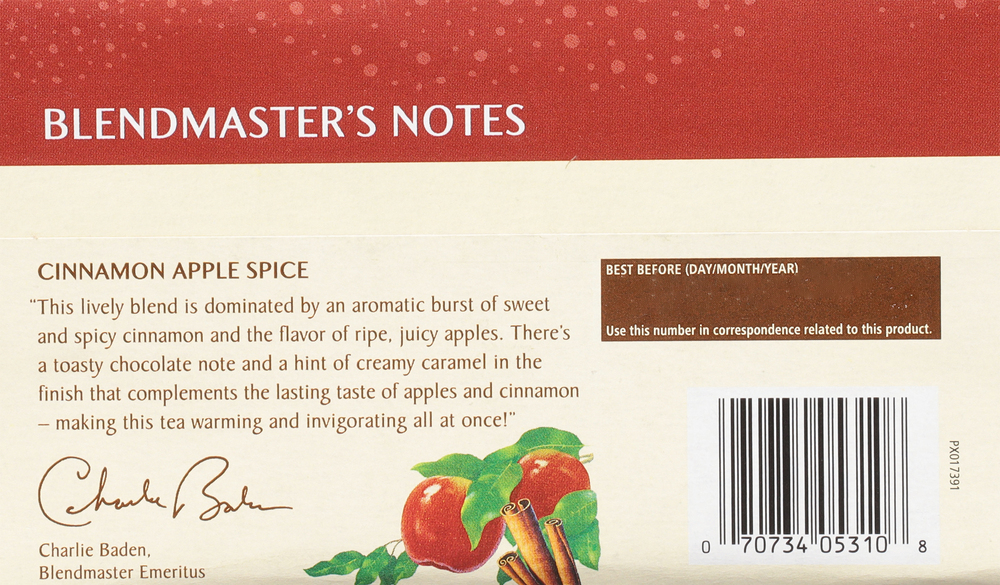 cinnamon spice tea ingredients