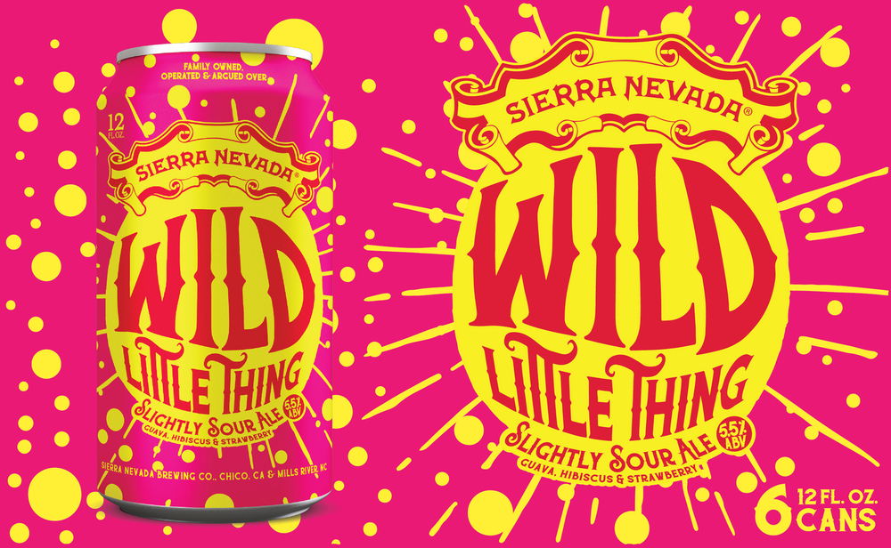 Sierra Nevada Beer, Wild Little Thing Slightly Sour Ale Craft Beer 6 ...