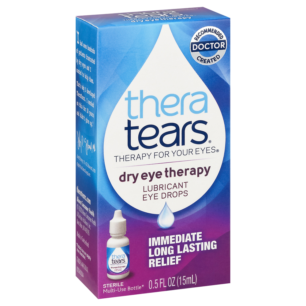 TheraTears Lubricant Eye Drops, Sterile, Multi-Use Bottle-Main
