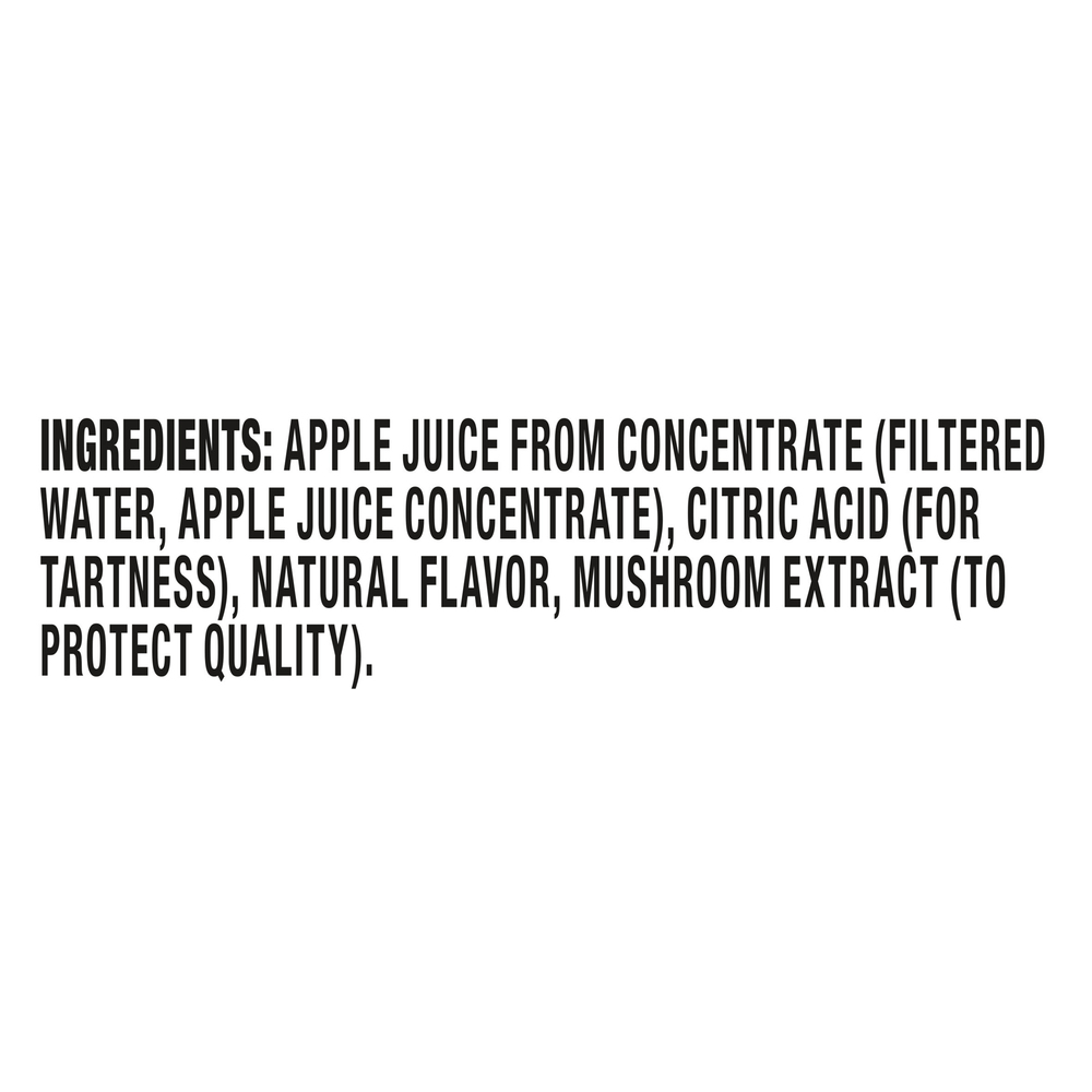 Capri Sun 100% Juice, Apple-Ingredients