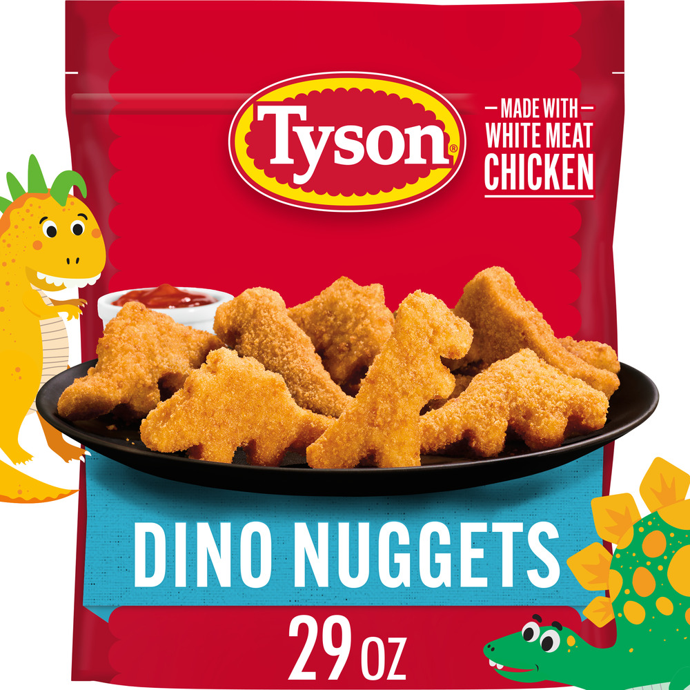 Tyson Tyson Fully Cooked Fun Nuggets with Whole Grain Breading, 29 oz ...