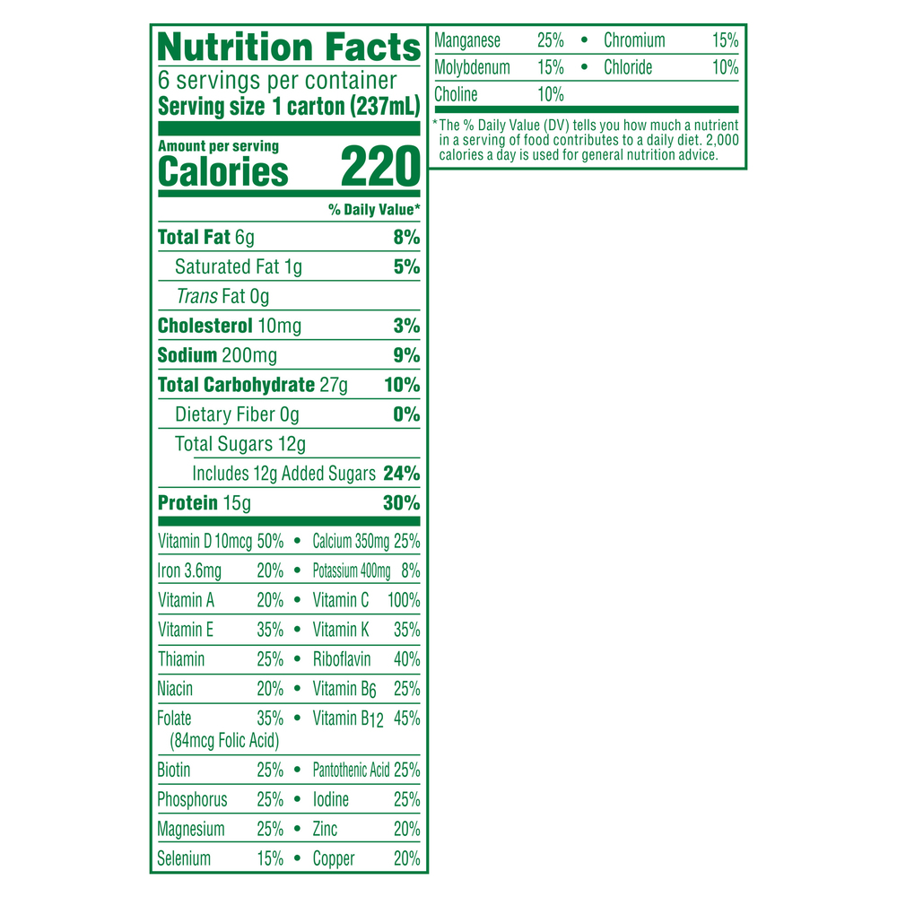 Carnation Breakfast Essentials Nutritional Drink, High Protein, Classic ...