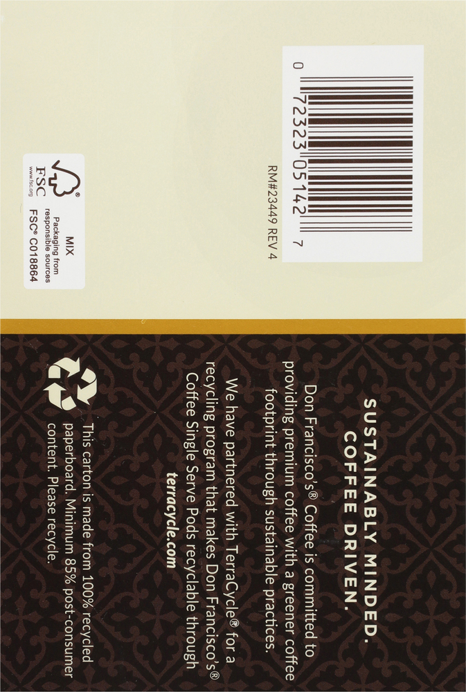 Don Francisco's Family Reserve Coffee, Medium Roast, Cinnamon Hazelnut ...