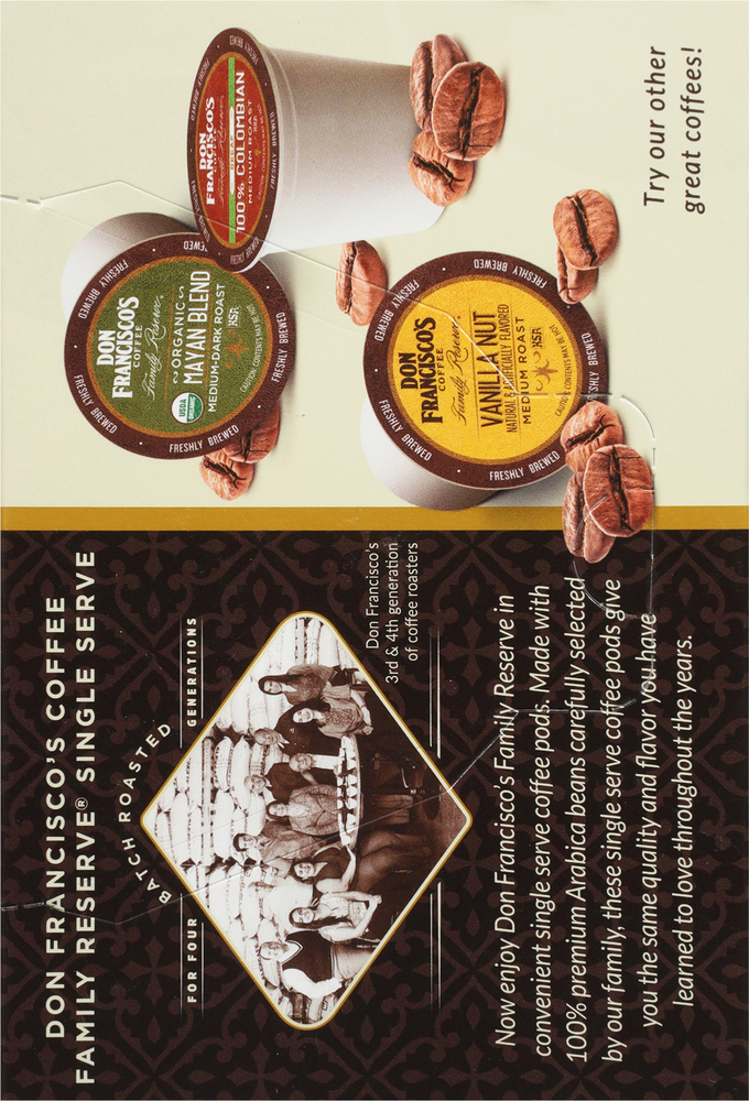 Don Francisco's Family Reserve Coffee, Medium Roast, Cinnamon Hazelnut ...