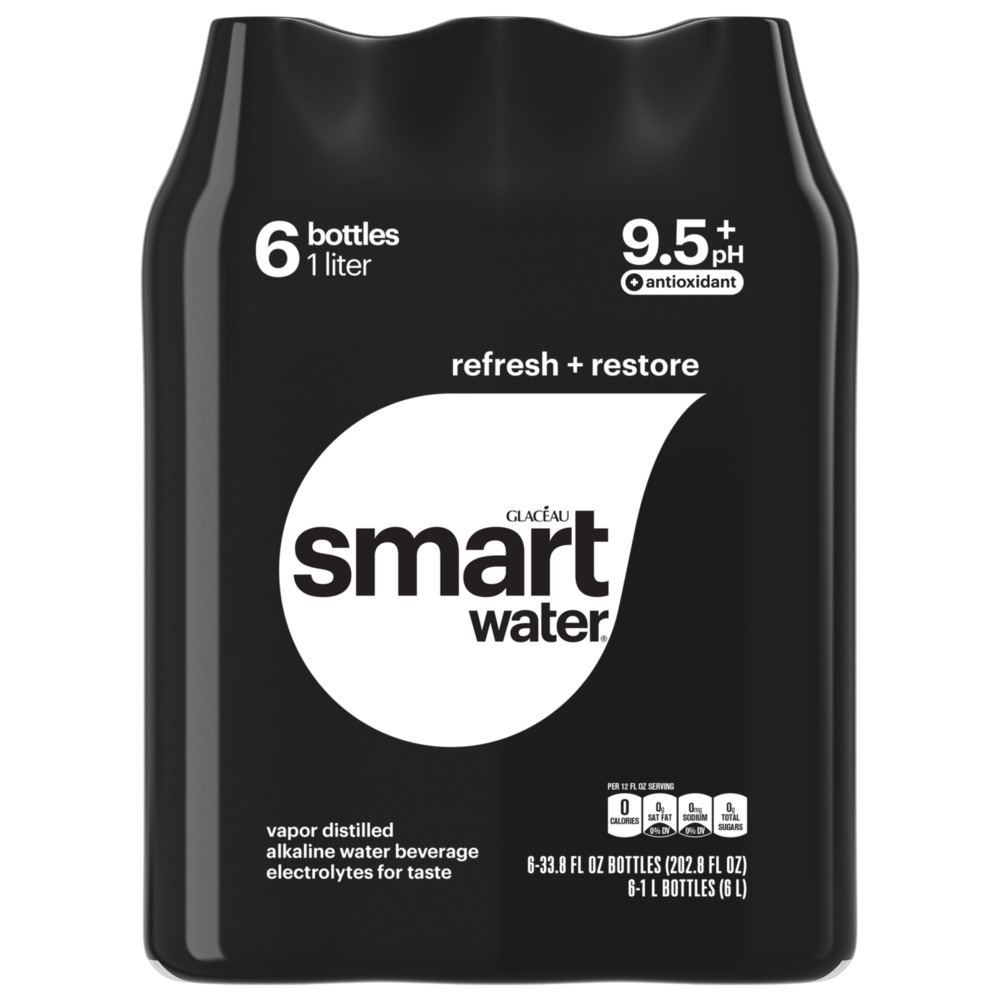 Smartwater Alkaline Water, 9.5+ pH-Main