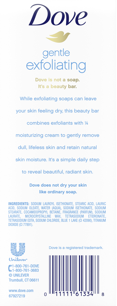 dove soap effects