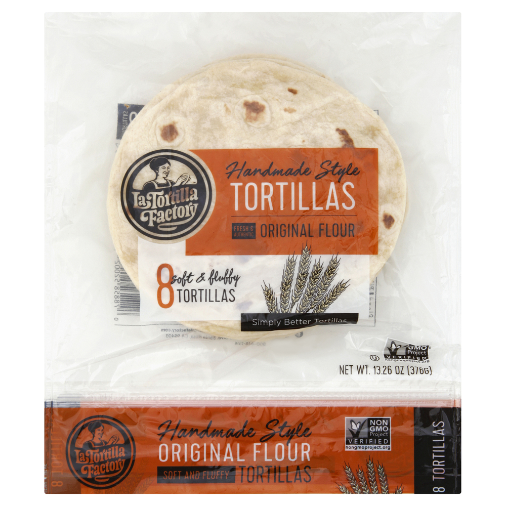La Tortilla Factory Tortillas, Original Flavor, Handmade Style-Main