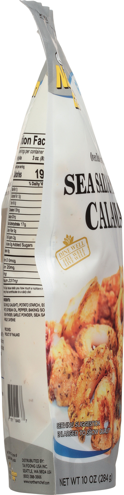 Northern Chef Calamari, Gluten Free, Sea Salt & Pepper-Planogram-Left
