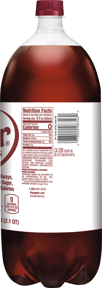 dr pepper ingredients