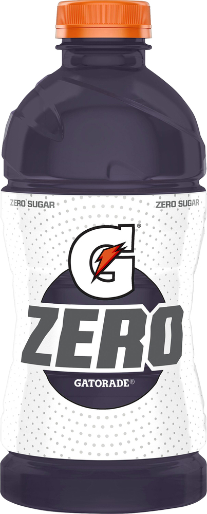 Gatorade Zero Thirst Quencher, Zero Sugar, Grape-Planogram-Back