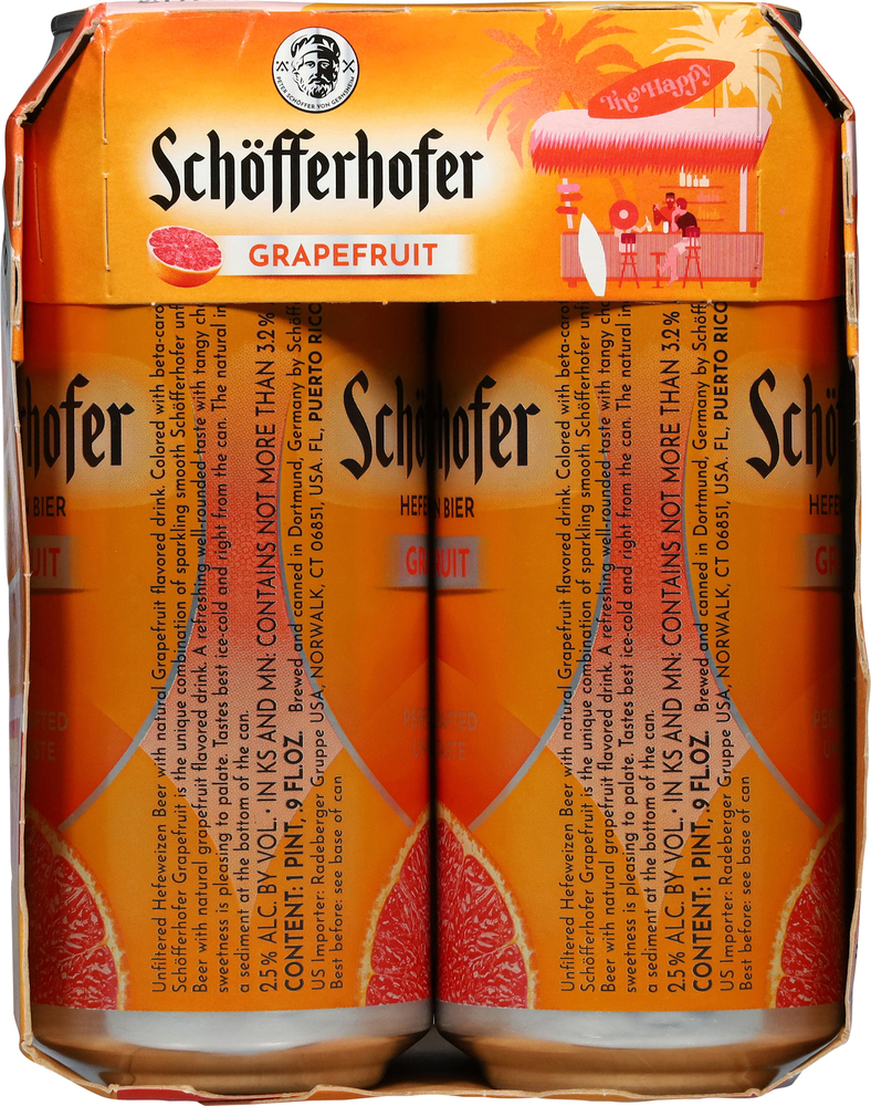 grapefruit flavored beer