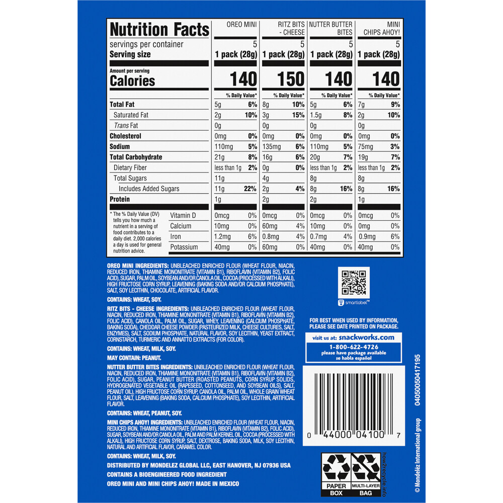 Nabisco Snacks, 20 Packs-Planogram-Right