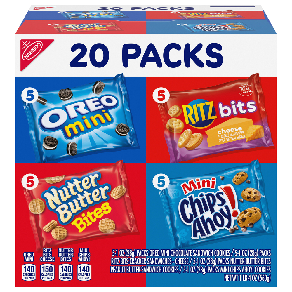 Nabisco Snacks, 20 Packs-Main