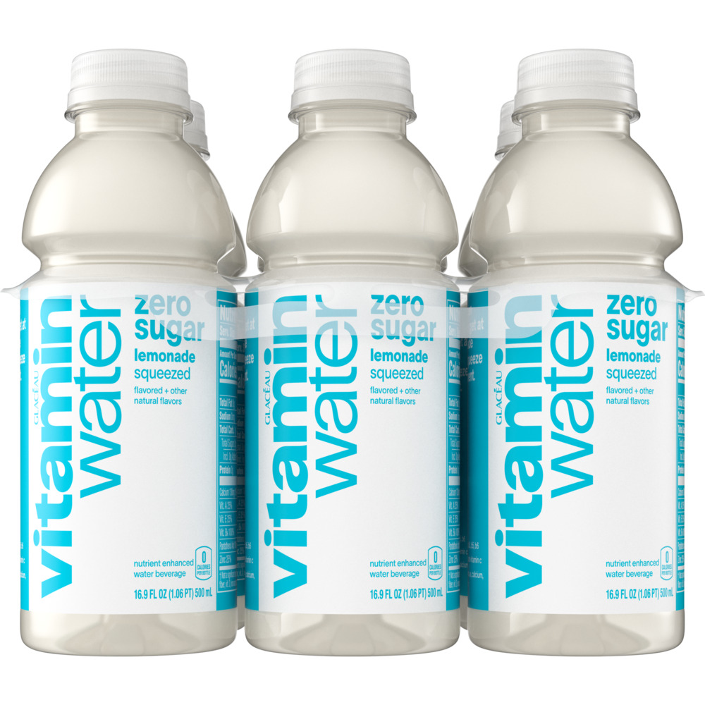 vitaminwater Sugar Squeezed, Electrolyte Enhanced Water W/ Vitamins ...