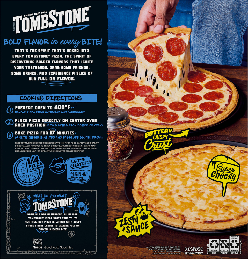 how to cook a tombstone pizza