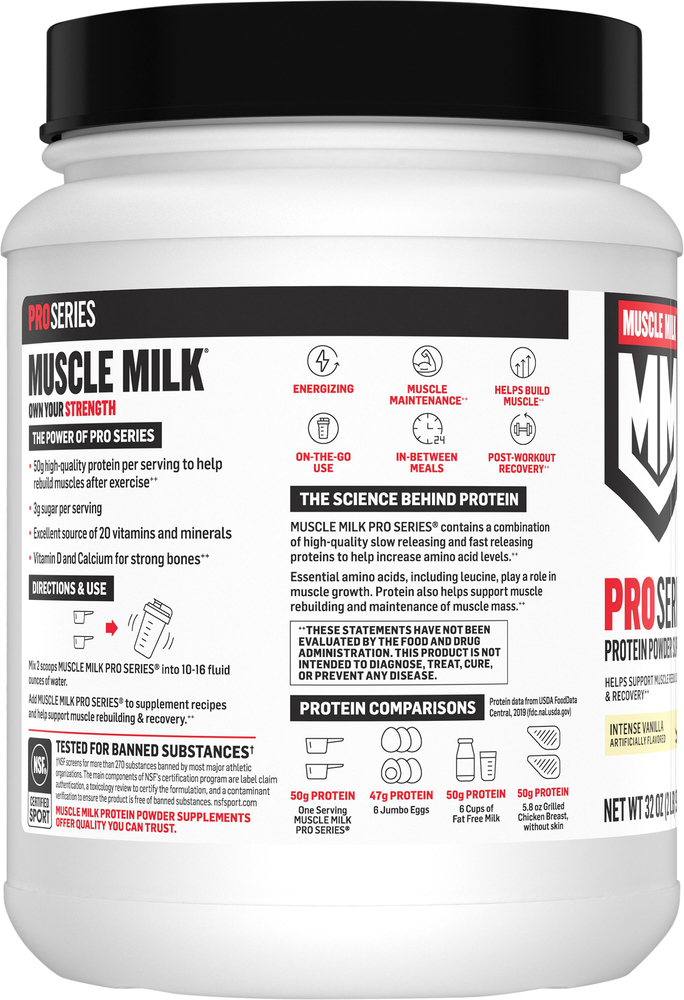 does muscle milk really work