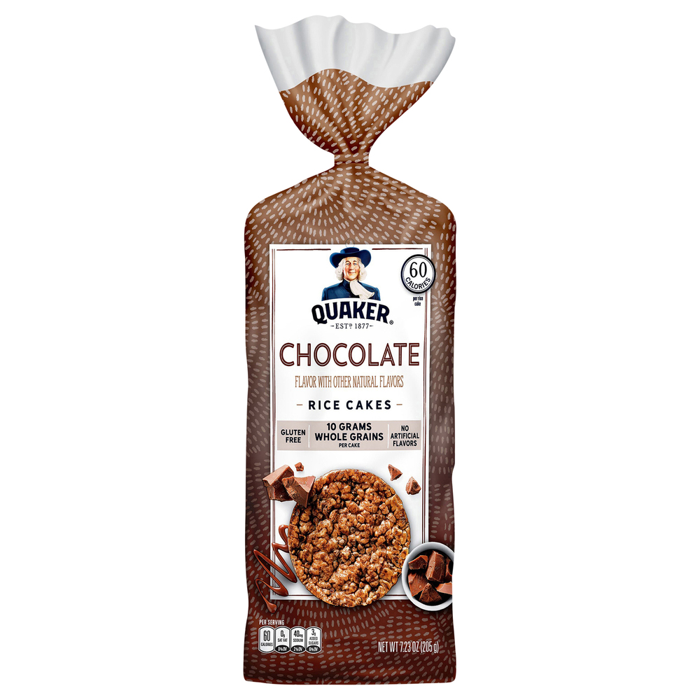 Quaker Rice Cakes, Chocolate-Main