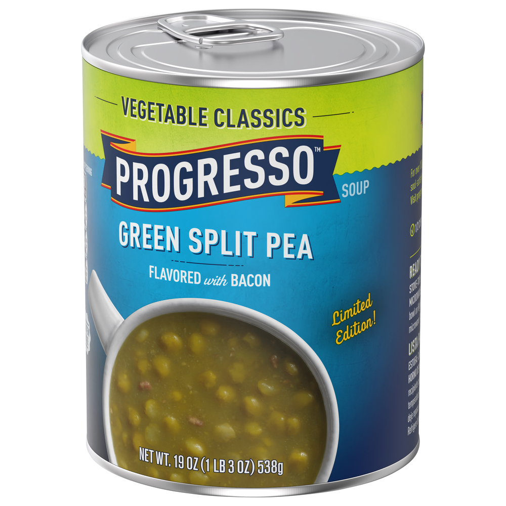 Progresso Vegetable Classics Soup, Green Split Pea, Vegetable Classics ...