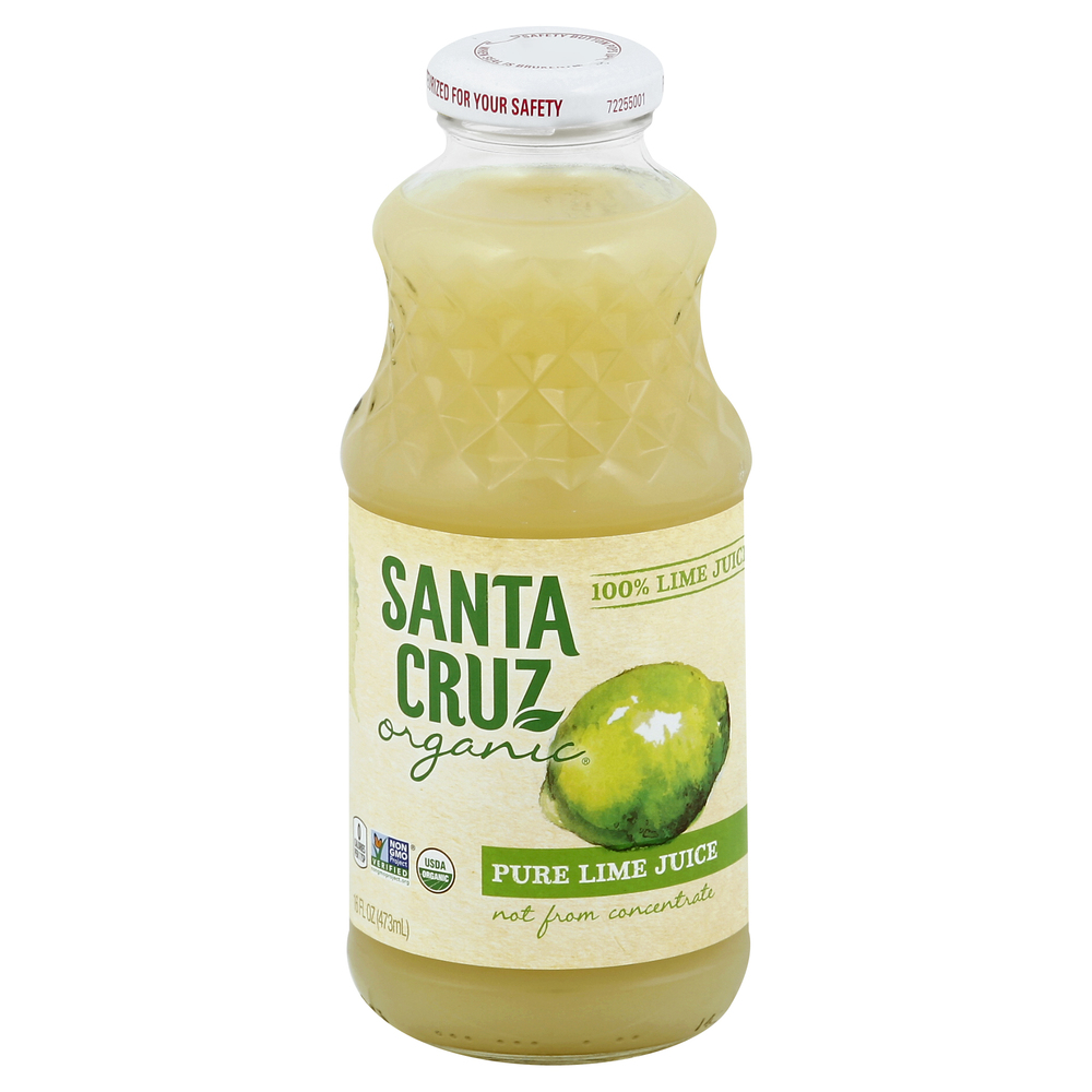 Santa Cruz Organic 100% Juice, Pure Lime-Main